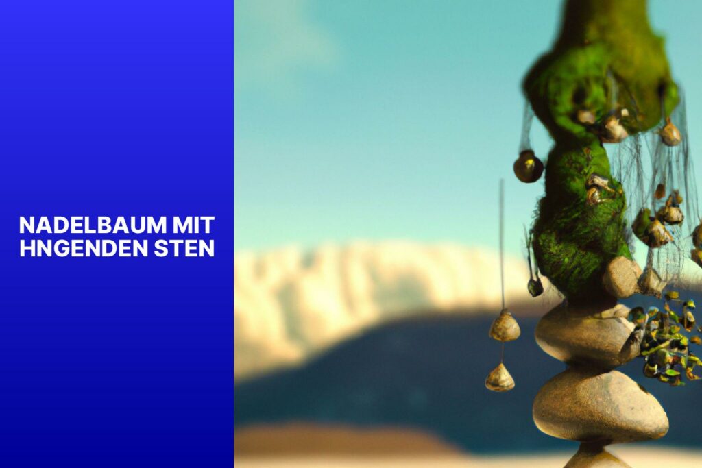 Nadelbaum mit hängenden Ästen - Pflanzenwissen pur