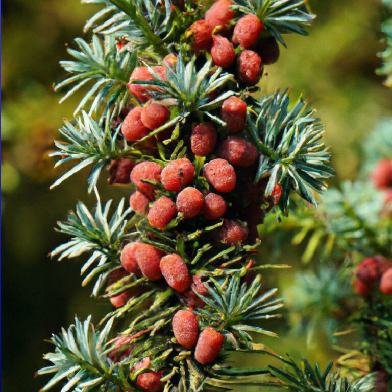 Nadelbaum mit hängenden Ästen - Pflanzenwissen pur